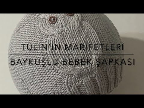 BAYKUŞLU BEBEK ŞAPKASI