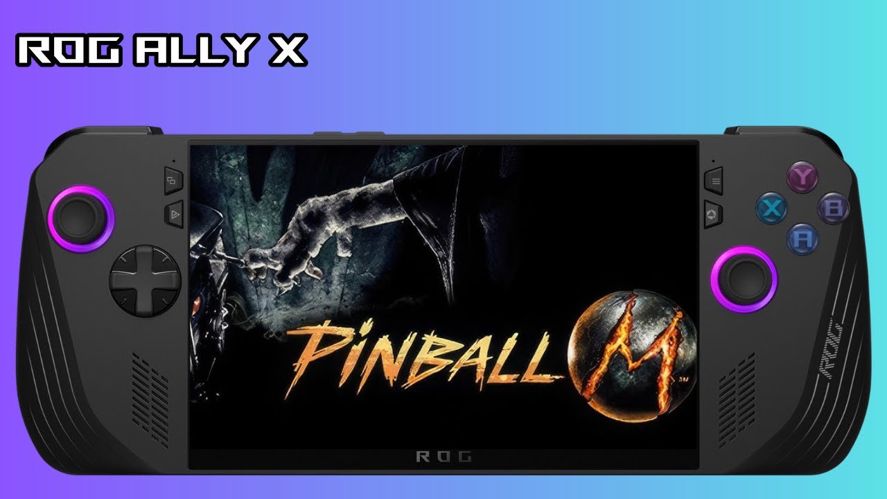 Asus Rog Ally X: Pinball M Gameplay - YouTube