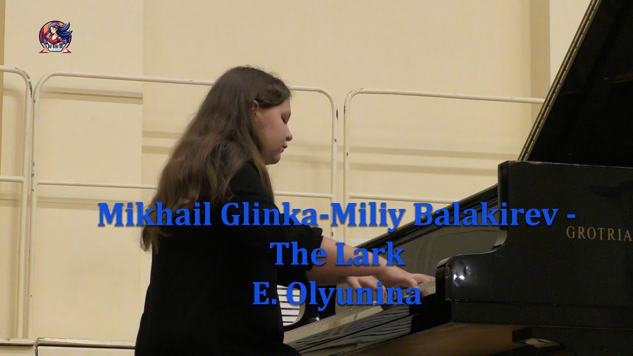 М.Глинка-М.Балакирев - Жаворонок, M. Glinka-M. Balakirev - The Lark ...