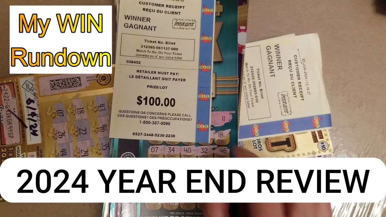 V89B _ MY GREATEST HITS! | 2024 Win Rundown - LOTTO Year End Review of ...