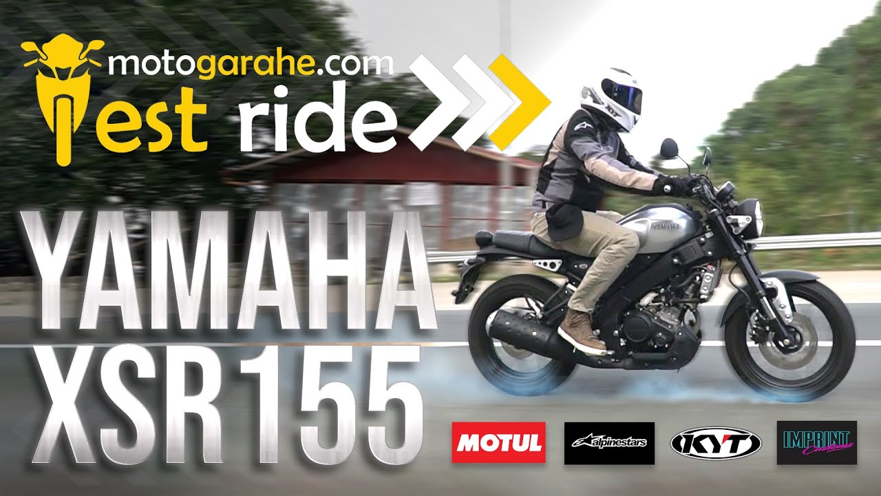 Yamaha XSR 155- motogarahe.com's Test Ride - YouTube
