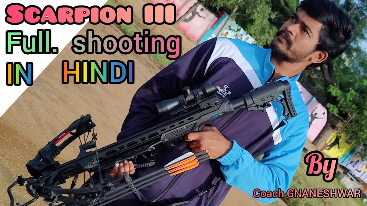 shooting scorpion 3. crossbow. - YouTube