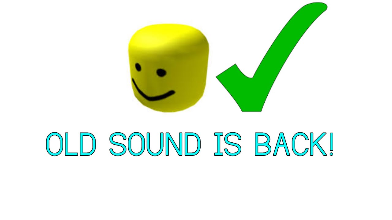How to USE OLD OOF SOUND!! (Roblox Oof sound) - YouTube