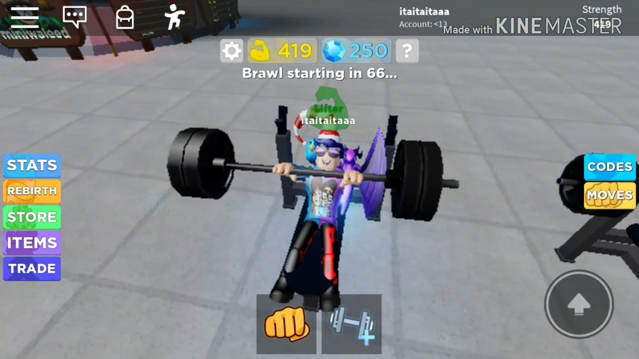 Roblox ep.2 (muscular Simulator) - YouTube