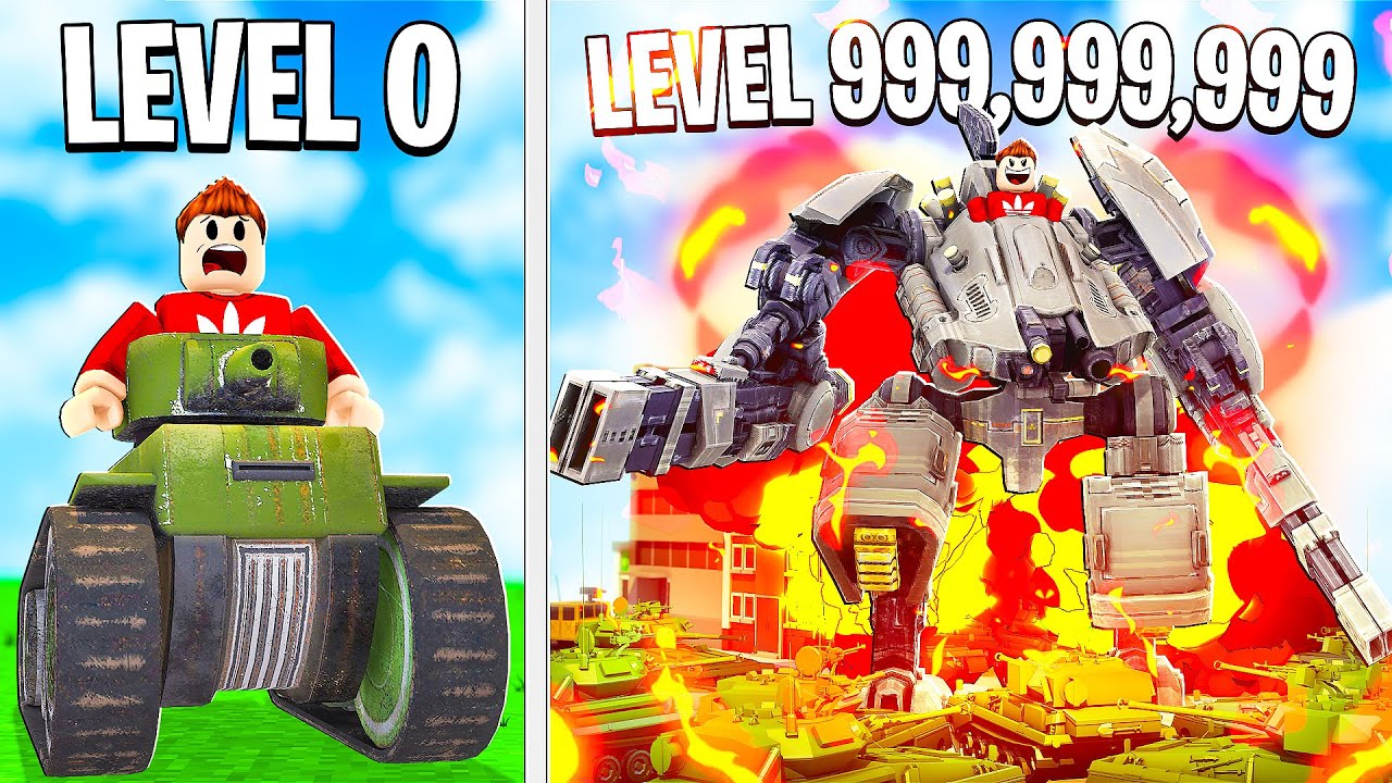 MEIN PANZER IST 999,999,999 STARK?! (Roblox) - YouTube