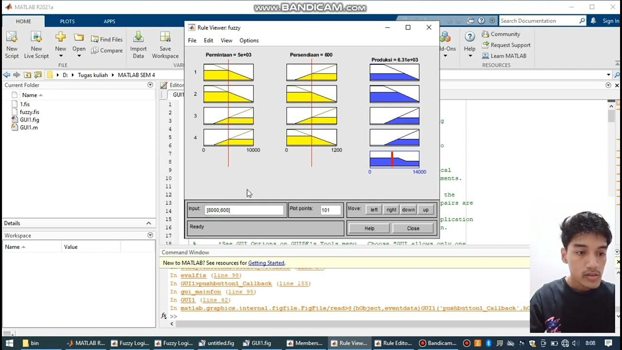Fuzzy logic menggunakan metode mamdani - YouTube
