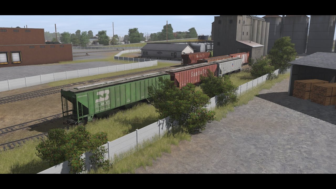 Operations on the SSW Coxton Sub! SANTA FE Operations! Part 1, Trainz ...