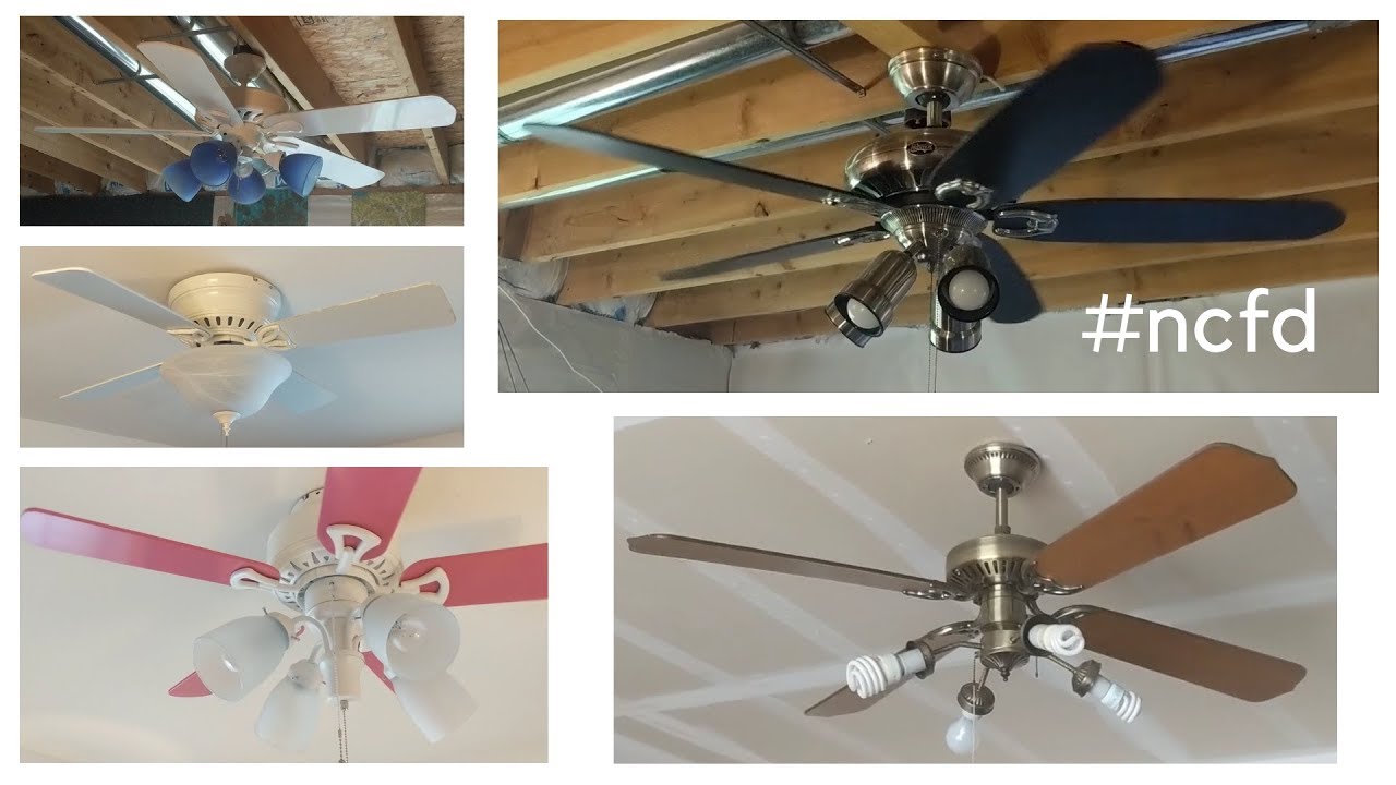 #NCFD Special - Fans in my House Running and Spinning Down (2018 update ...