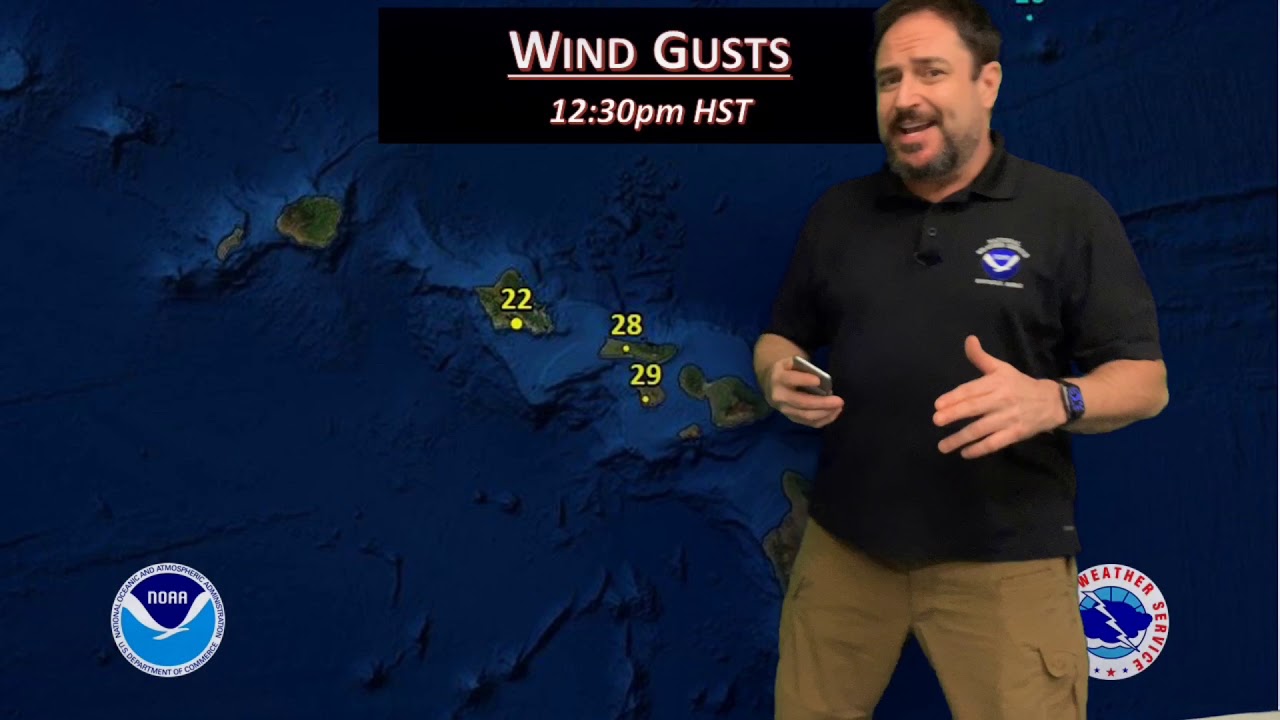 NWS Honolulu Forecast 9 May 2020 - YouTube