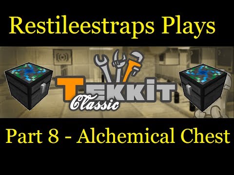 Tekkit Classic Part 8 - Alchemical Chest - YouTube