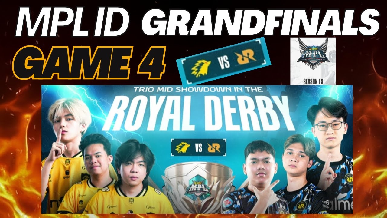 MPL INDO GRANDFINALS | GAME 4 | ONIC VS RRQ - YouTube