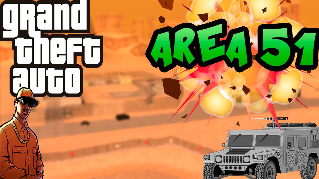 Area 51 GTA San Andreas - gameplay - YouTube