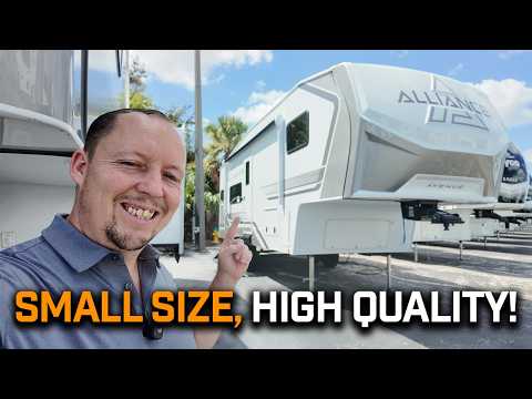 Finally… A Fifth Wheel You DON’T Need a Huge Truck For! | 2027 Alliance Avenue 23ML