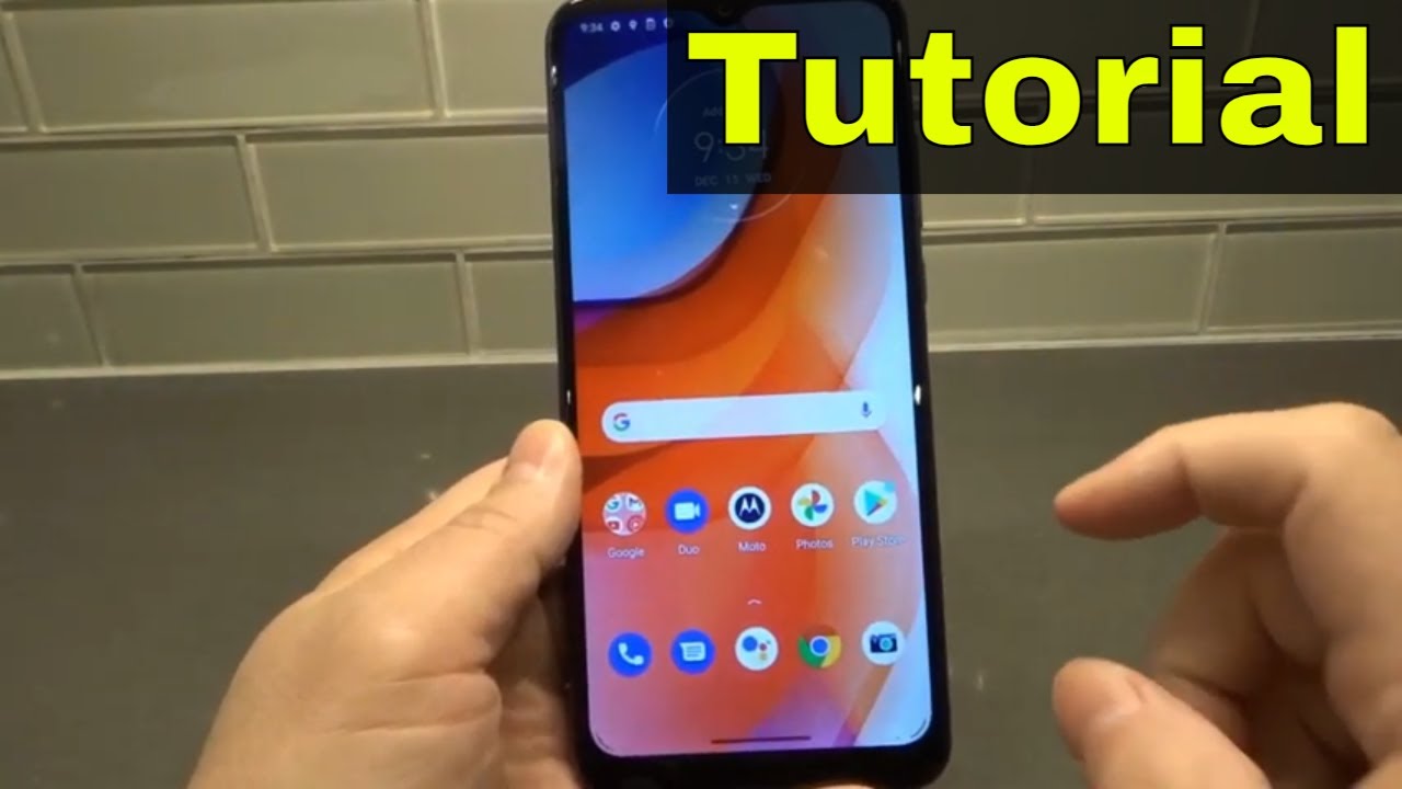 How To Use A Moto G Play-Full Tutorial - YouTube