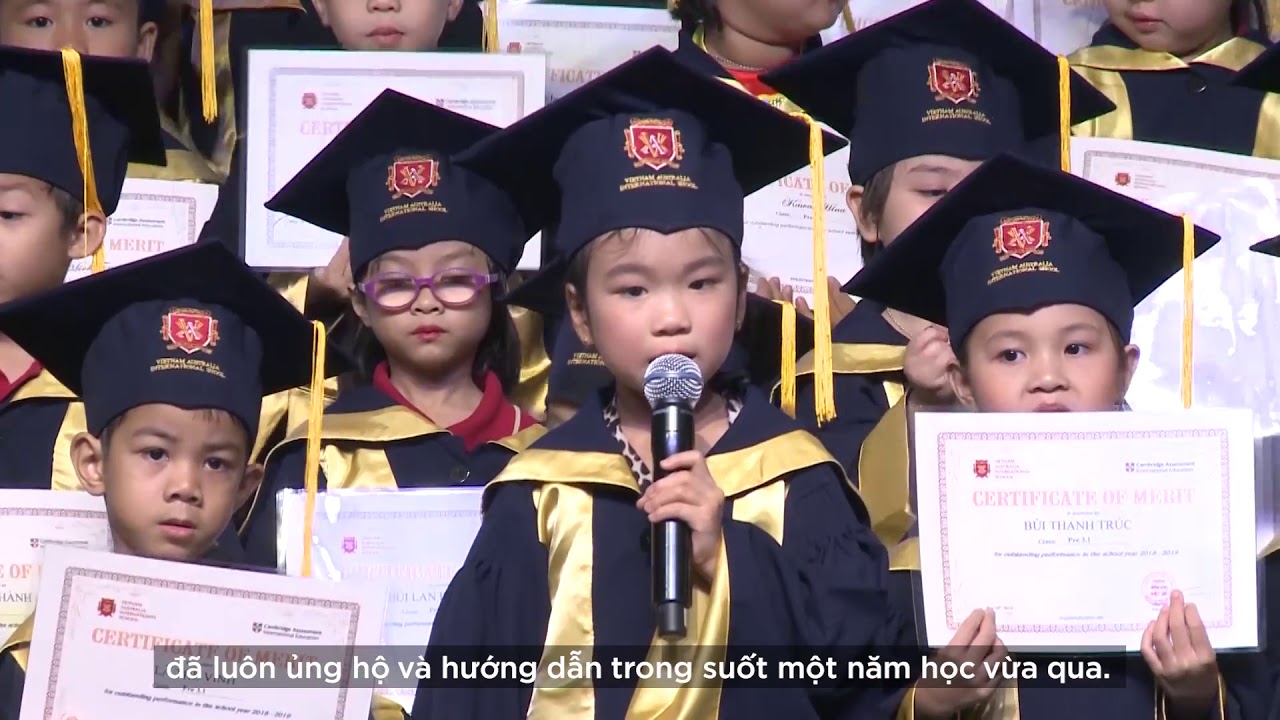VAS YEAR END CEREMONY 18-19 - STUDENT'S SPEECH - LE PHAN HOANG MY - YouTube