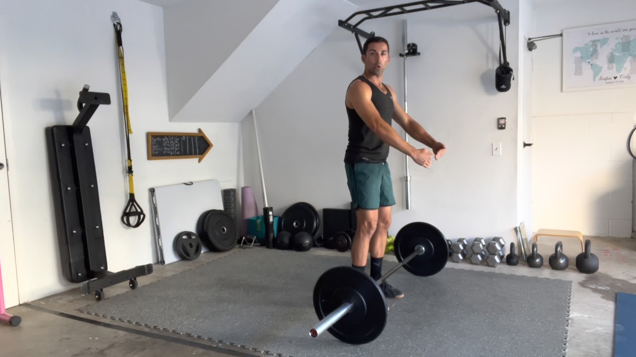 Pendlay Rows Demo - YouTube