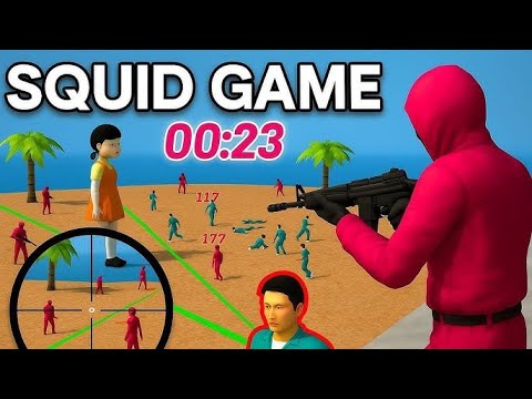 A113 SQUID GAME K SNIPER CHALLANGE EPIC SNIPER SHOTS YOUTUBE SHORTS ...