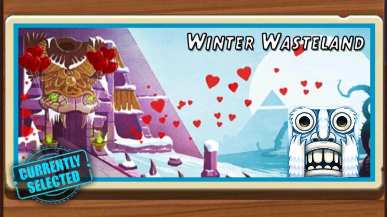 tample run 2 WINTER WASTELAND map !by imangi - YouTube