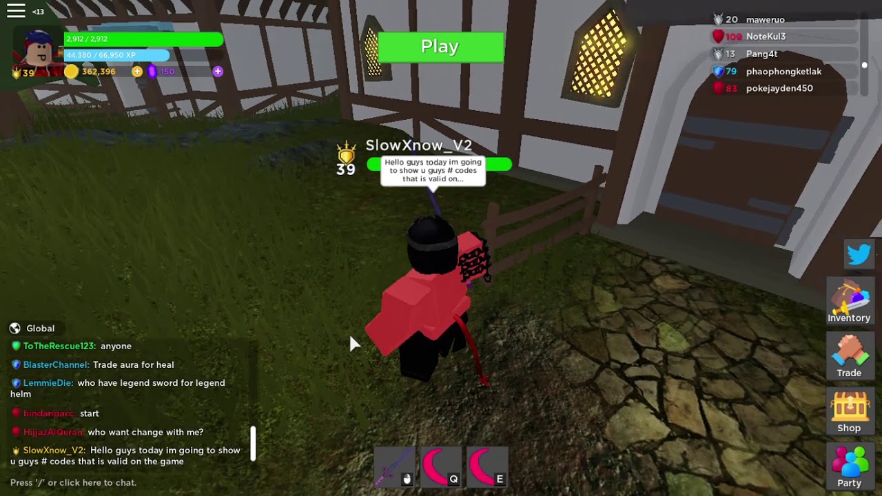 All codes on "Rumble Quest" - YouTube