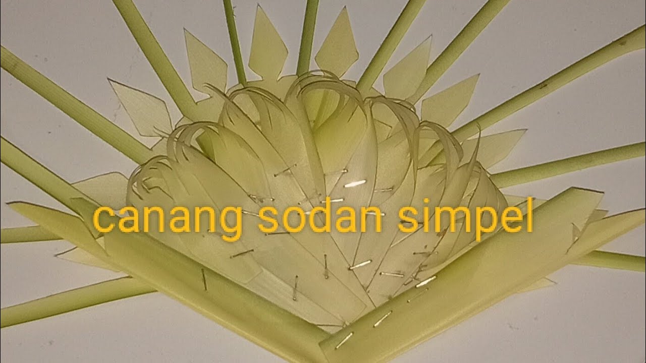 belajar membuat,canang sodan,kepetan simpel - YouTube
