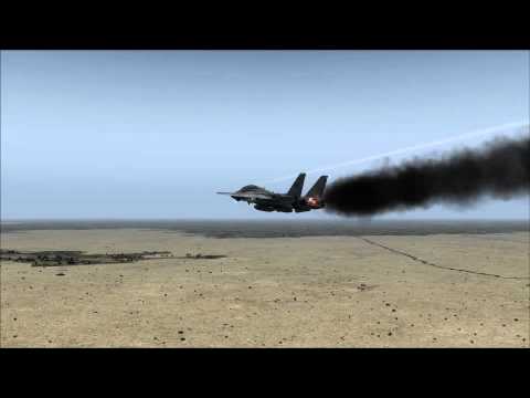 F-14 Crash Baghdad Iraq - YouTube
