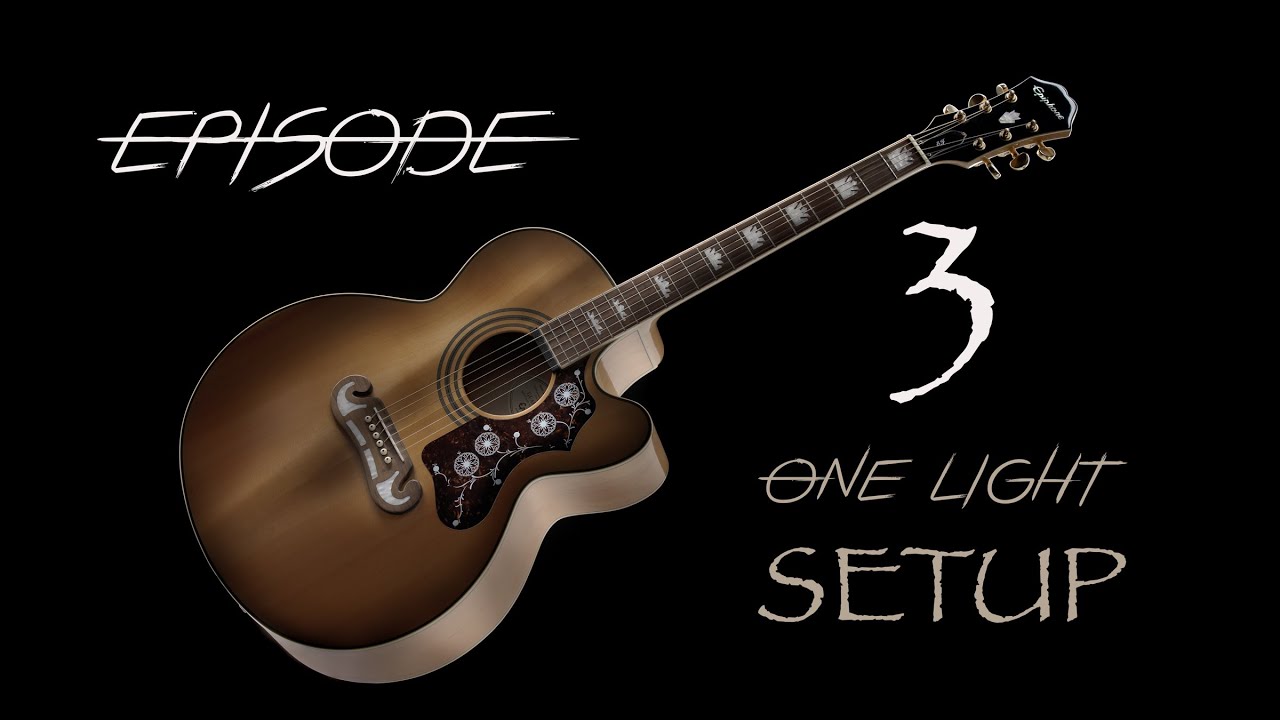 Studio - One Light setup EPISODE 3 - YouTube
