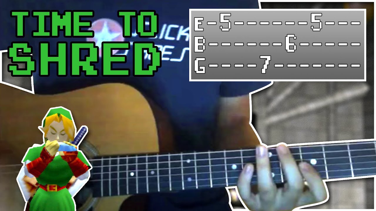 Song of Time Guitar Tutorial - YouTube