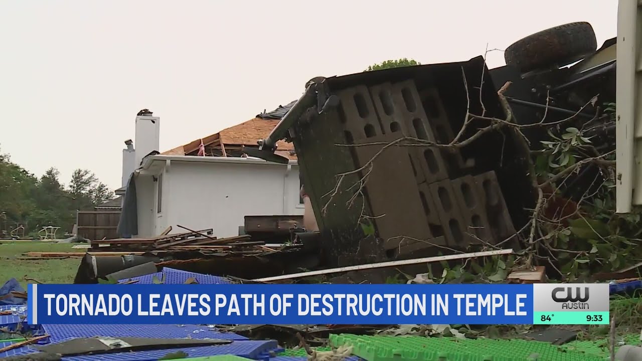 Buildings destroyed, debris scattered after tornado hits Bell County ...