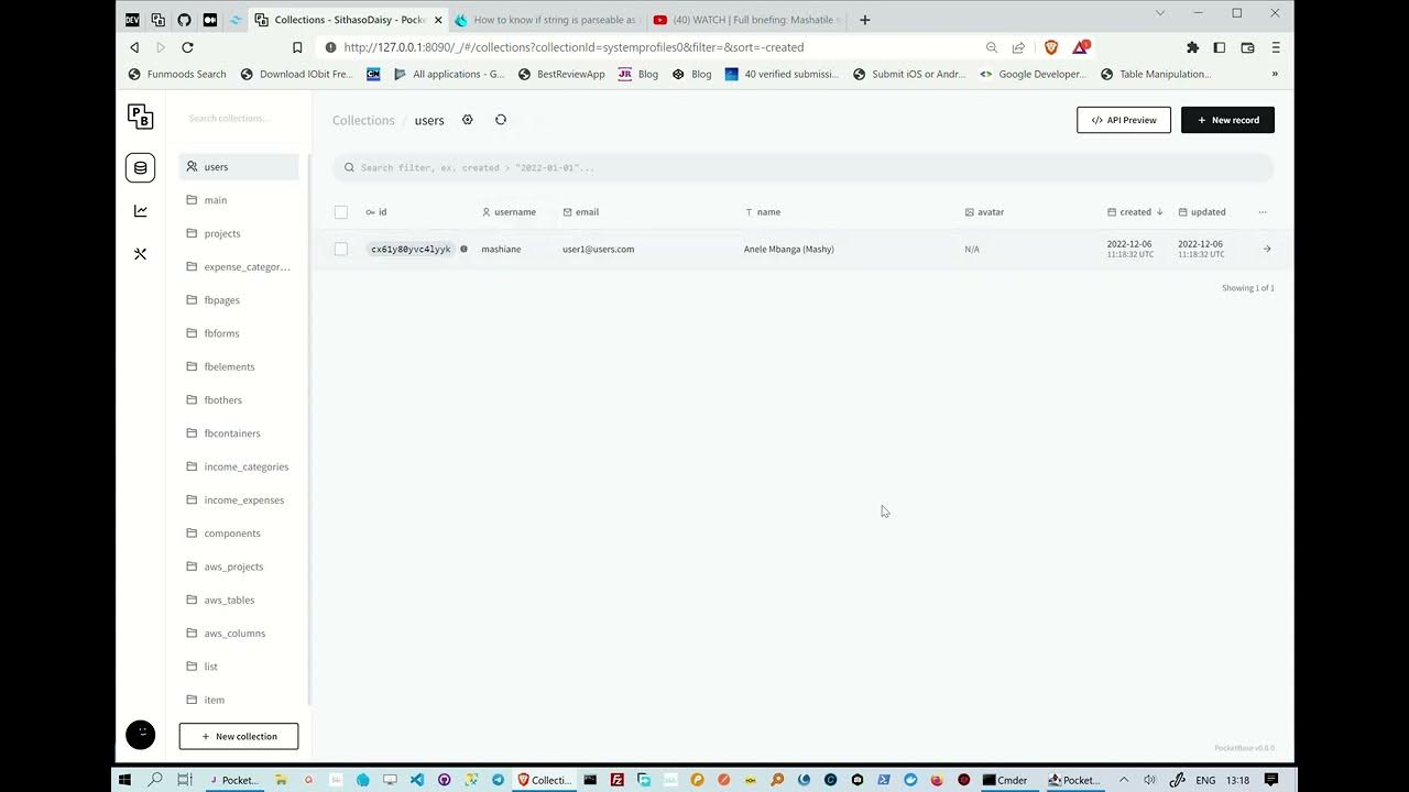 #PocketBase SSE in Java using #B4x - YouTube