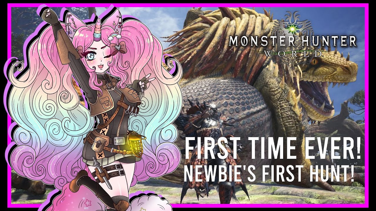 My First Hunt! | New MH Player's First Time in Monster Hunter World Day ...