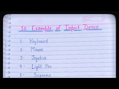 10 Input Device name in English/Computer Input Device name in English/Device name of computer ...