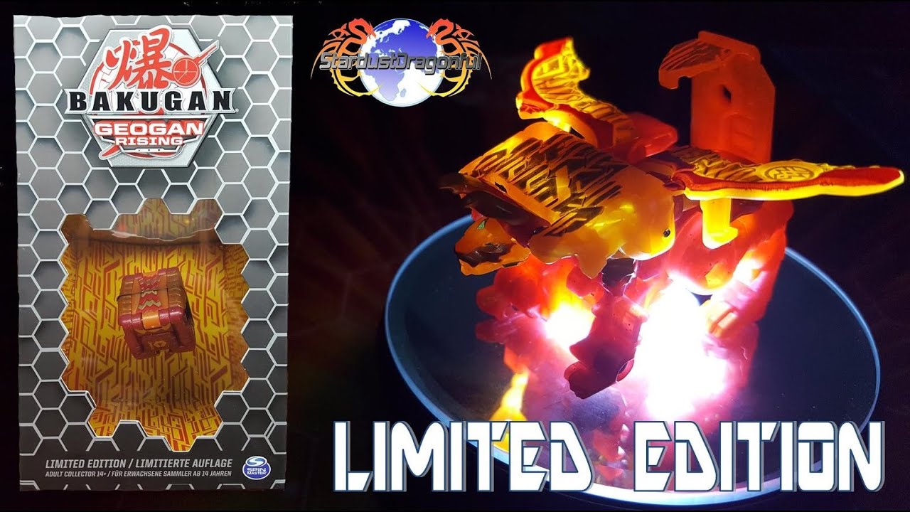 UNBOXING LIMITED EDITION ARCLEON BAKUGAN GEOGAN RISING - YouTube