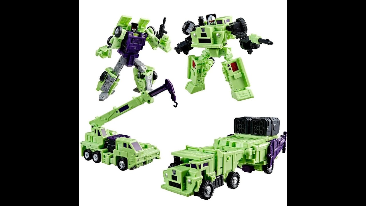 Transformers Studio Series 86 Transformers: The Movie Constructicon Long Haul & Constructicon ...