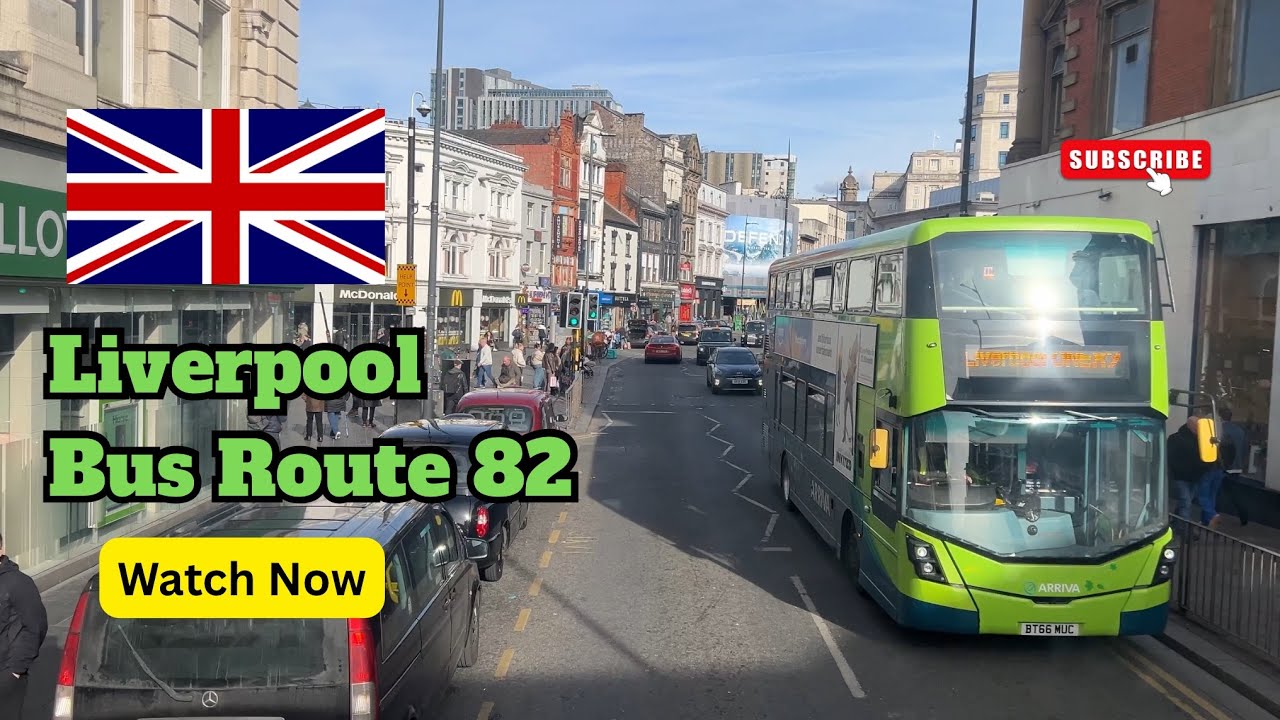 Liverpool Bus Route 82 | Liverpool One to South Parkway | Travel Video ...