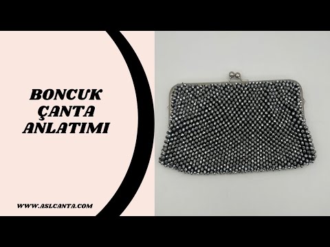 Aslı Opak'tan Kristal Boncuk Çanta Anlatımı