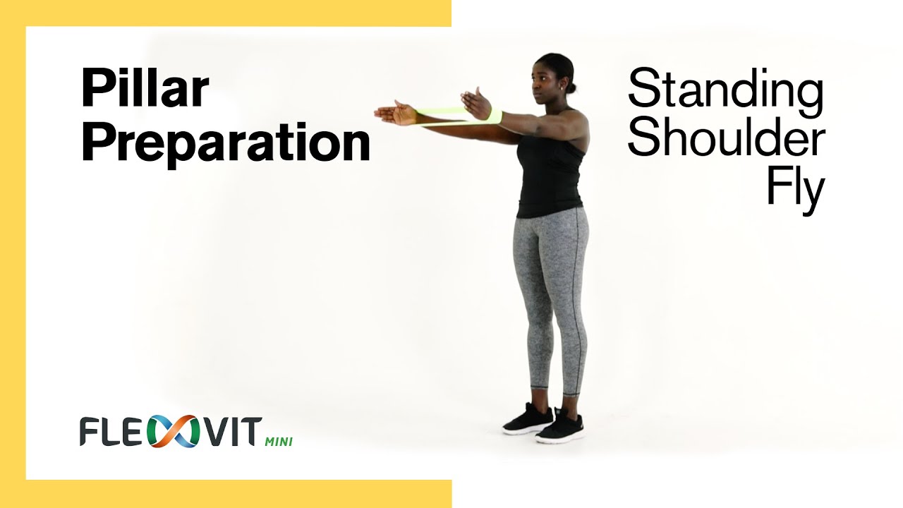 Standing Shoulder Fly Exercise