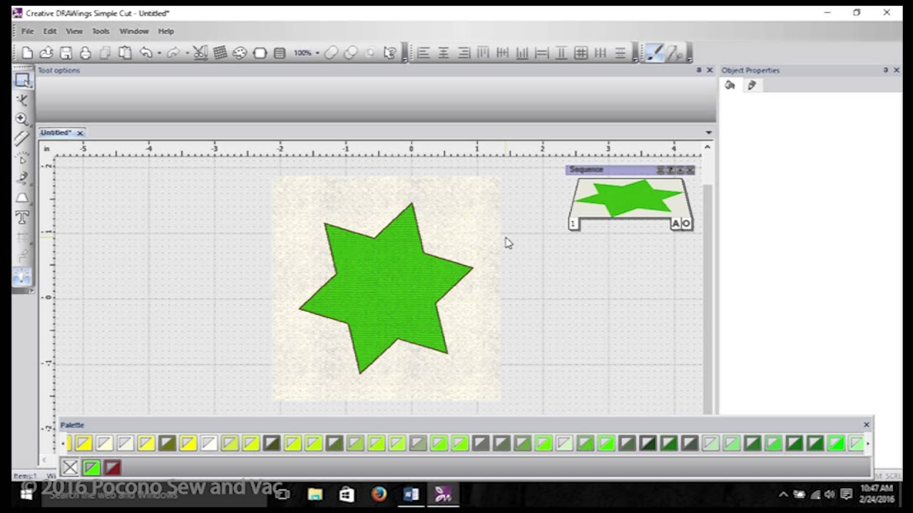 Artistic Simple Cut Lesson 1: Creating a Cut File - YouTube