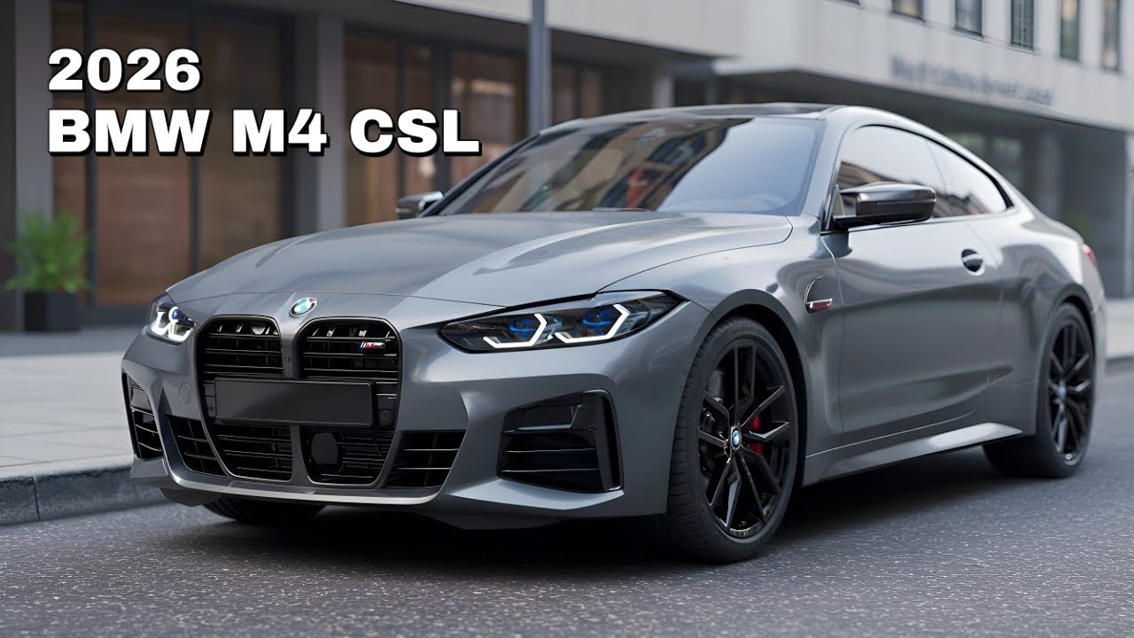 2026 BMW M4 CSL REVEALED – Pure Performance Madness! - YouTube