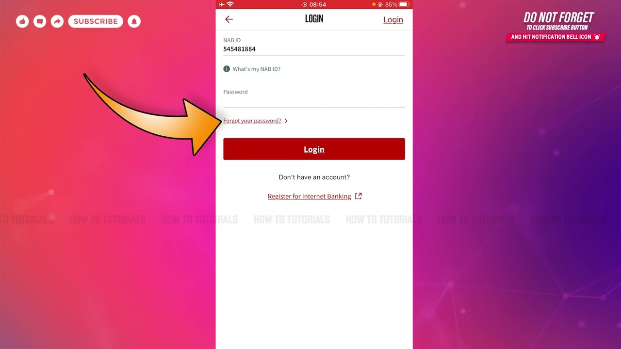 How To Login National Australia Bank Mobile Banking App On iPhone - NAB ...
