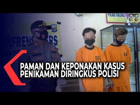 Paman dan Keponakan Tersangka Penikaman Diringkus Polisi