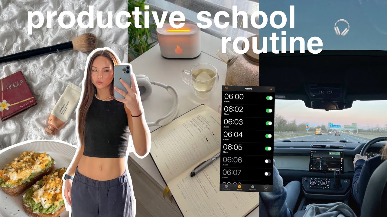 realistic school winter morning and night routine as a student 💌🎧⊹ ...