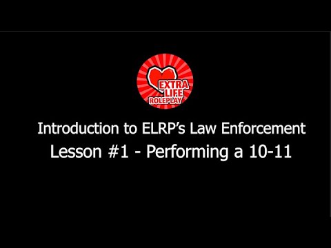 Extra Life roleplay - Performing a 10-11 - YouTube