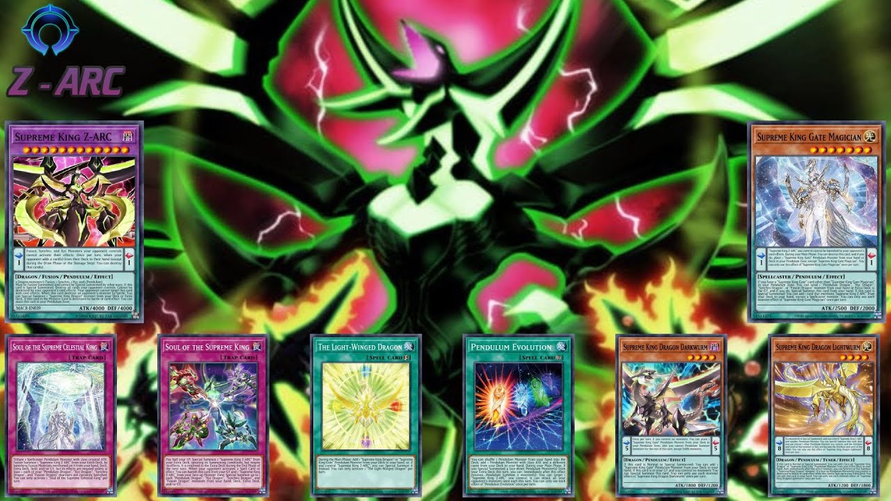 Supreme King Z-ARC Deck (Post Age of Overlord) [YGO Omega] - YouTube