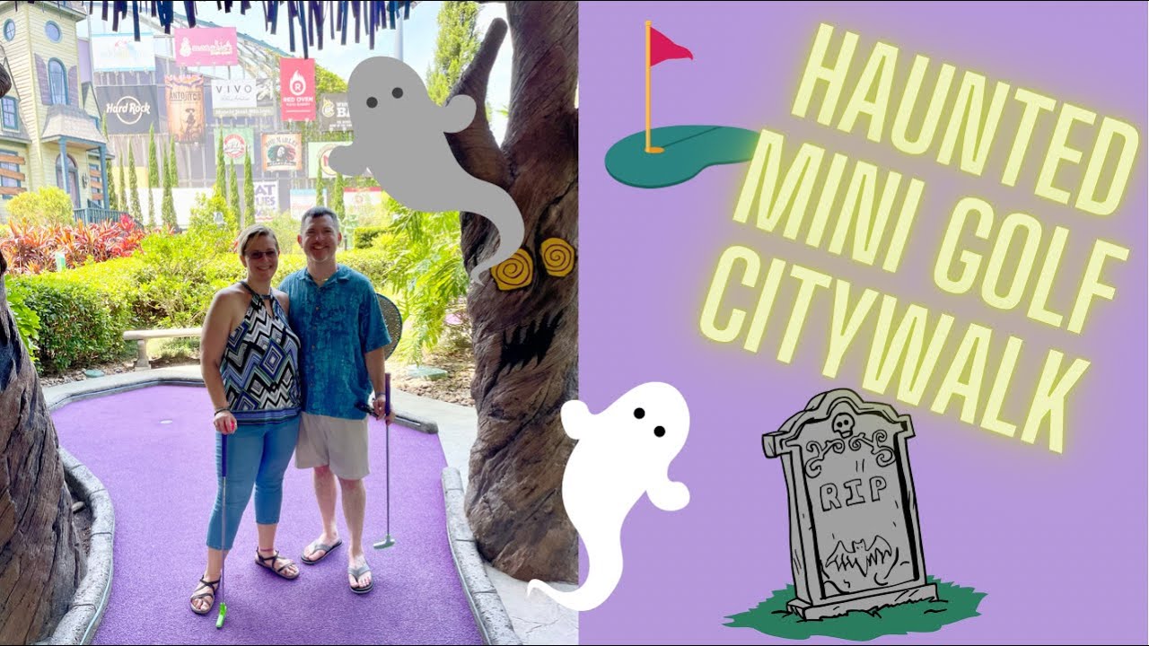 Hollywood Drive-In Mini Golf @ City Walk Universal Orlando - YouTube