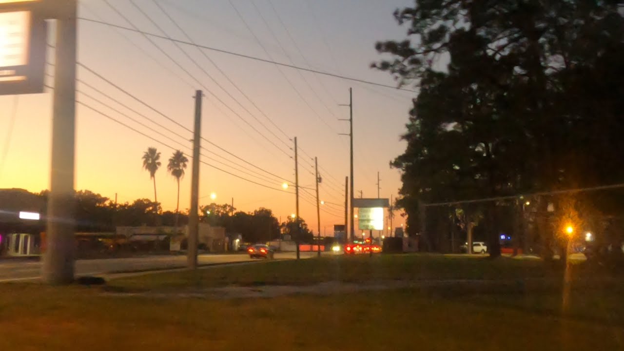 Edgewater Drive,Orange County at Sunset|Orlando Neighborhoods Driving ...