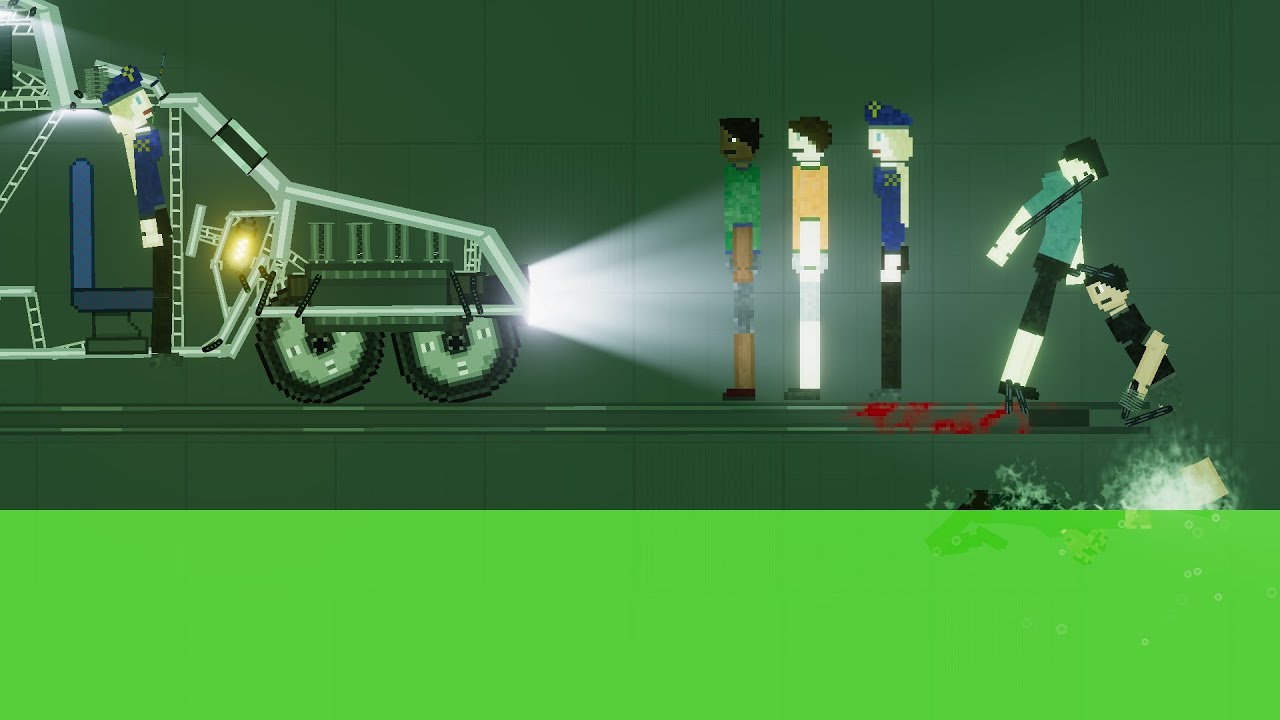 New Acid Sea Map In People Playground - YouTube