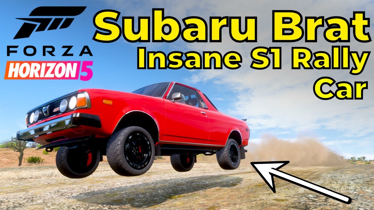 Forza Horizon 5 : Subaru Brat S1 Rally Build (FH5 Gameplay) - YouTube