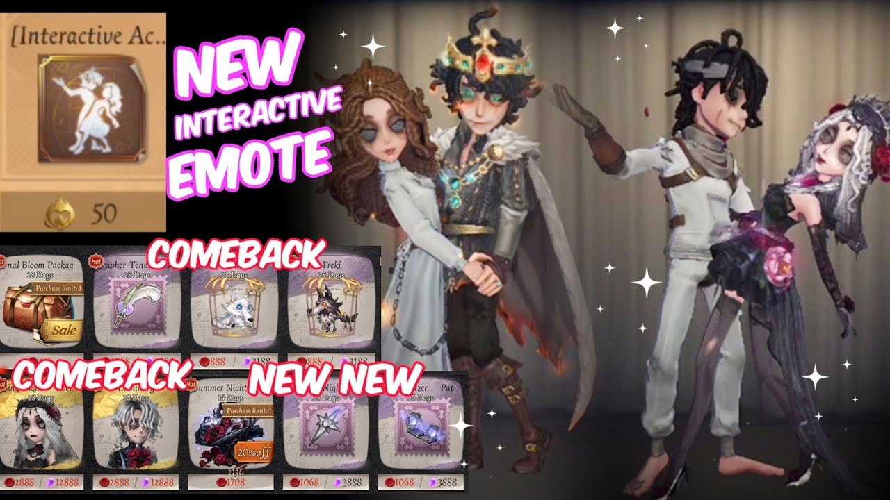 [NEW] COUPLE Acc. & Interactive EMOTE Psychologist & Patient + COMEBACK ...