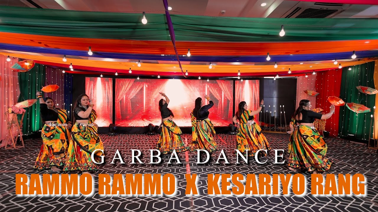 Rammo Rammo X Kesariyo Rang | Navratri Special Garba Dance | The Big ...