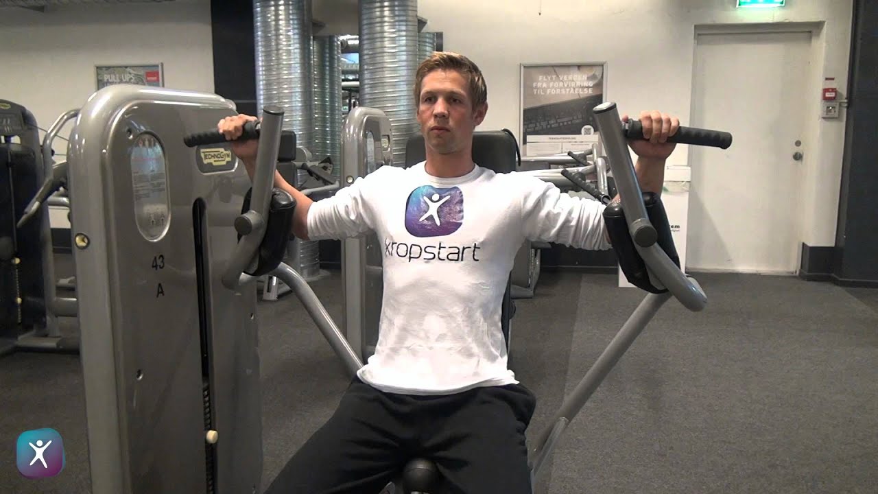 Kropstart - Pec Deck Flyes - YouTube